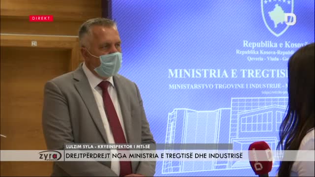 Kryeinspektori i Ministrisë së Tregtisë (MTI), Lulzim Syla, ka thënë se ...