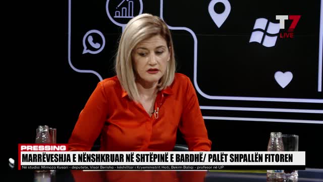 PRESSING, Mimoza Kusari, Visar Berisha, Bekim Baliqi, lidhje direkte ...