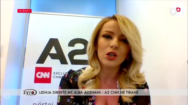 Zhvillimet e fundit në Shqipëri, Alba Alishani-A2 CNN në Tiranë ...