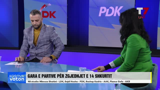 DEBATI ZGJEDHOR, Mimoza Shahini, Sejdi Hoxha, Rexhep Kadriu, Flamur ...