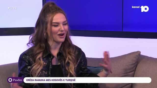 Erza Ramuka rrëfen në “Pasdite” se si vendosi të bëhej aktore ...